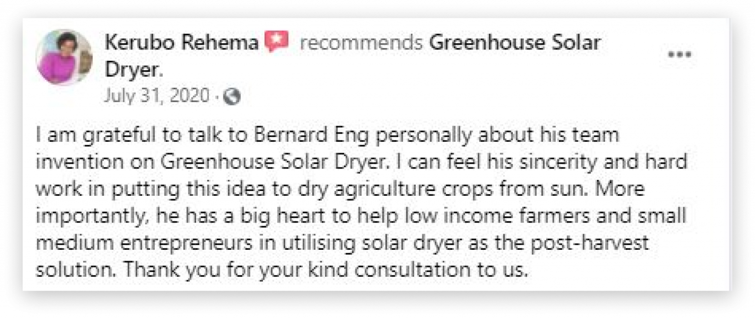 Greenhouse Solar Dryer – Effective Drying Solution